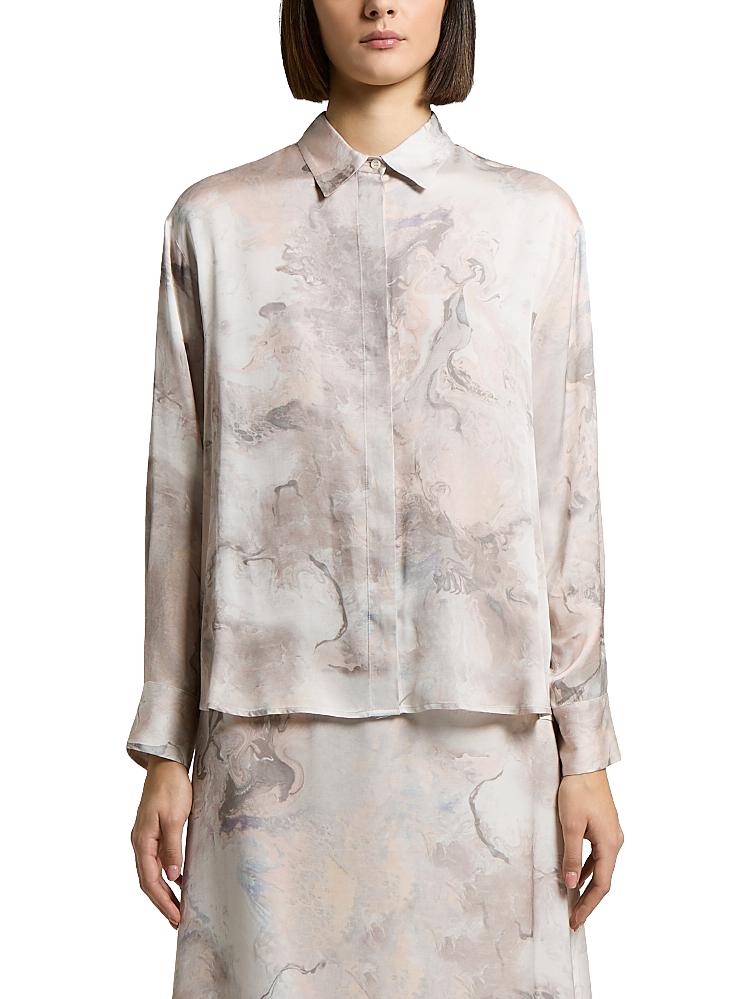 PESERICO Peserico Printed Flowy Viscose Shirt